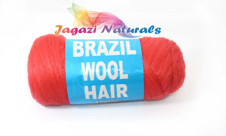 Various Colours: Brazilian Wool Hair, Faux Locks, Braids, Twists ...