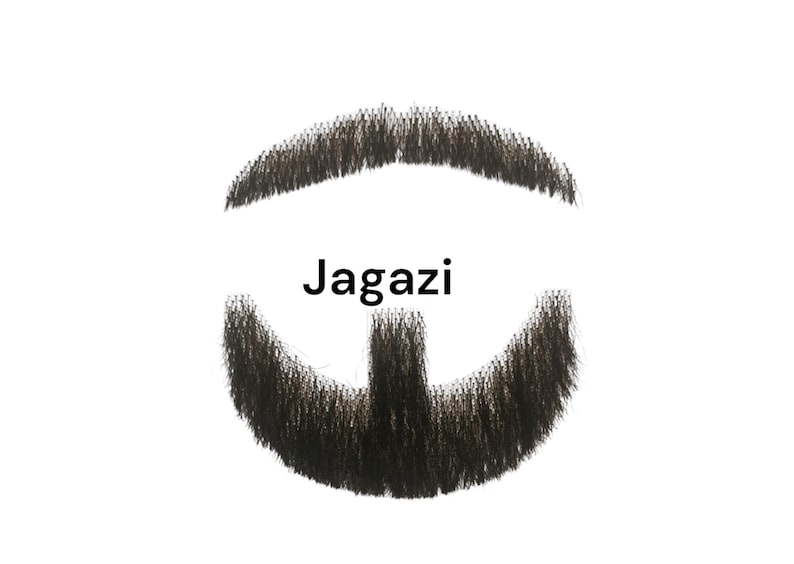 1 Realistic Looking Goatee, Men's Beard. Lace. Hand-made Facial Hair ...