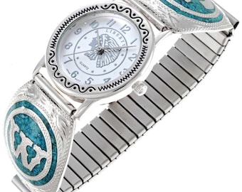 Turquoise watch | Etsy