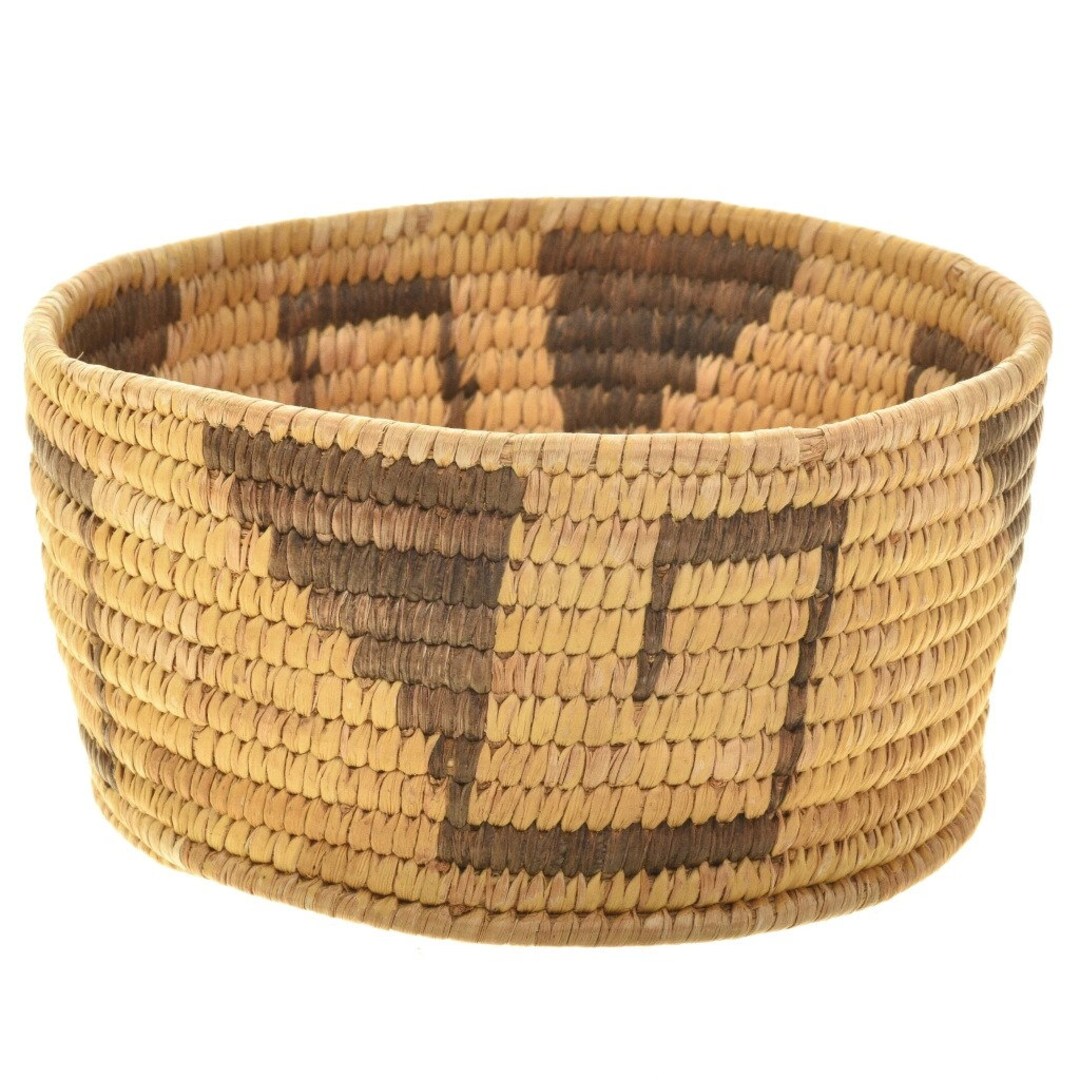 Vintage Papago Indian Basket Small Collectible Bowl 0016 - Etsy