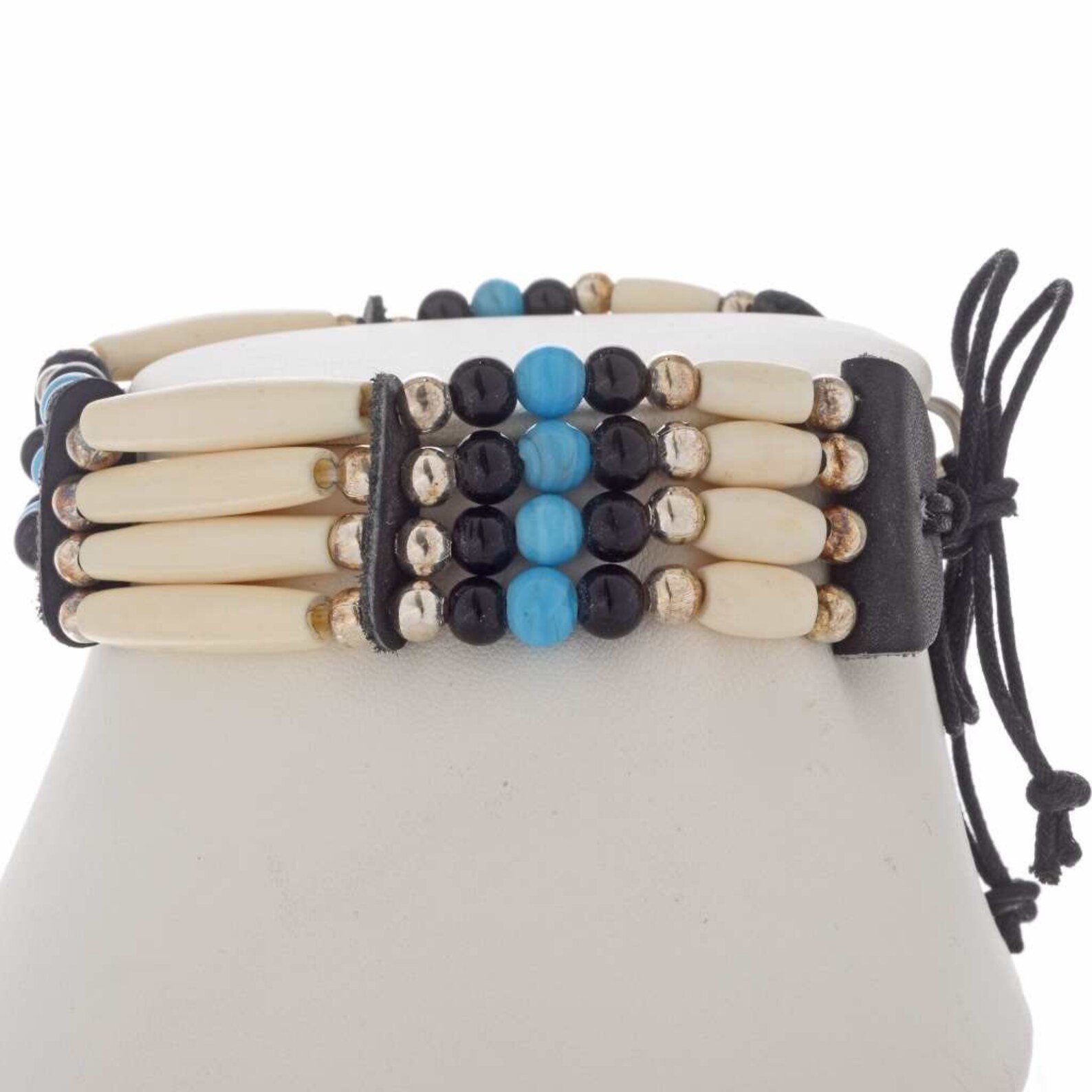 Apache Style Bone Choker Traditional Indian Four Strand - Etsy