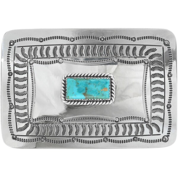 Turquoise Belt Buckle - Etsy