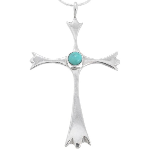 Turquoise Cross - Etsy