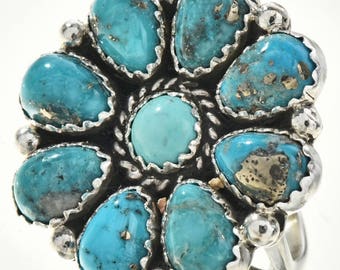 Old Pawn Turquoise Ring - Etsy
