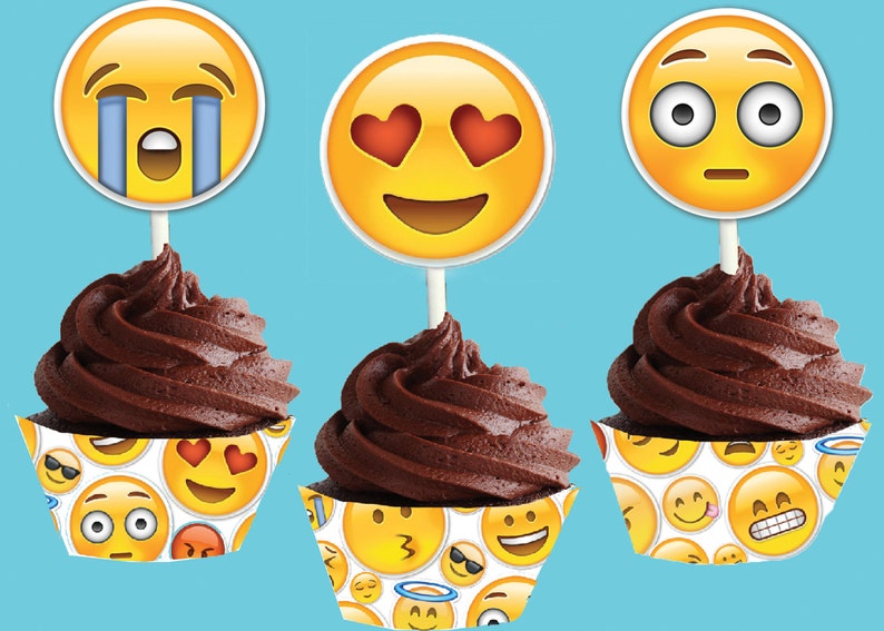 Emoji Themed Party Kit INSTANT DOWNLOAD - Etsy