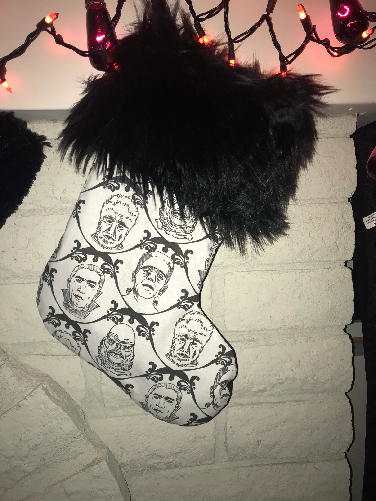 Universal Monster Christmas Stocking Classic Monsters the Creature ...