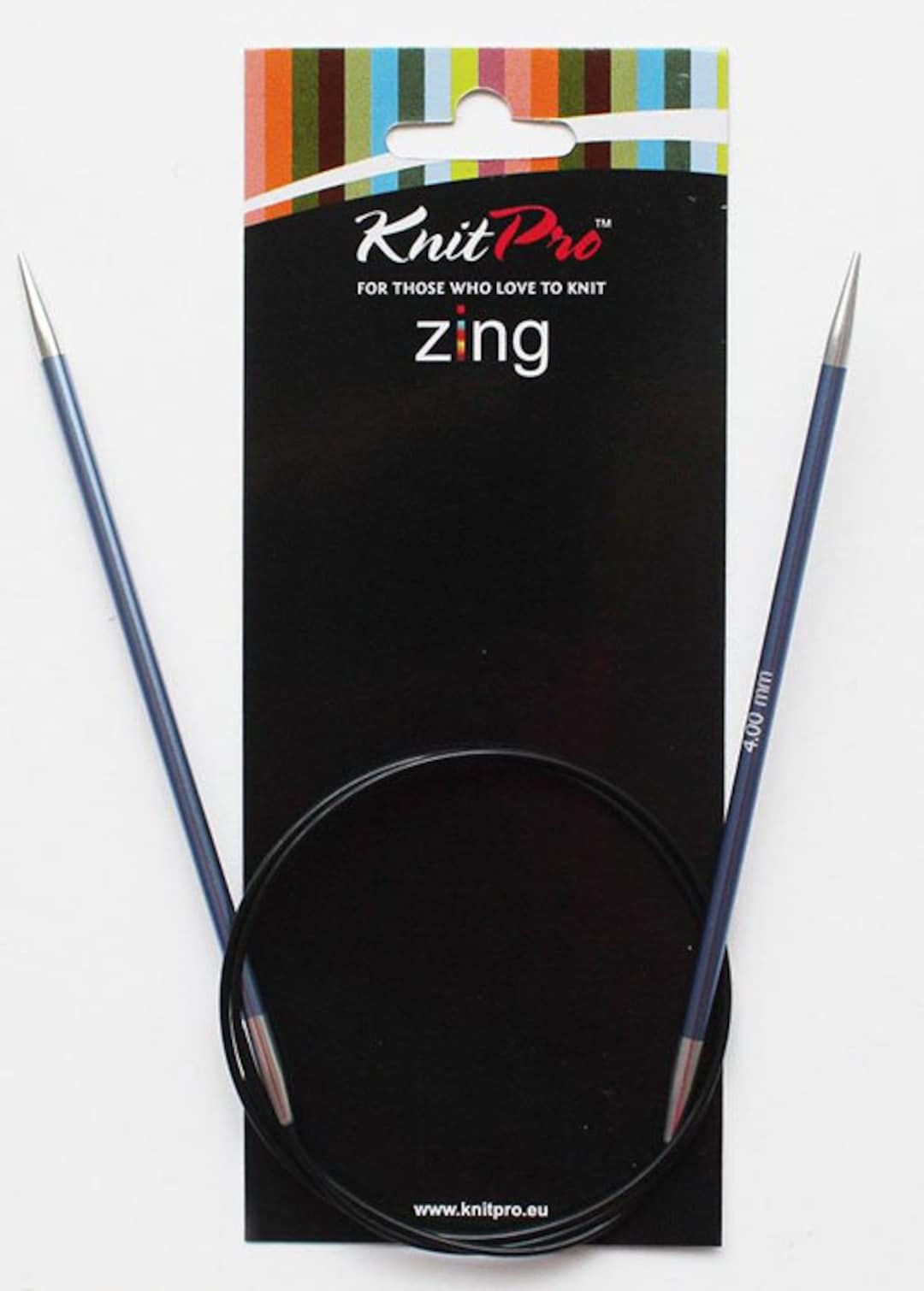 Knitpro Zing Fixed Circular Knitting Needles 80cm 2.0mm to 8.0mm - Etsy