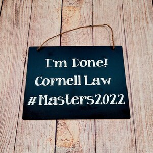 I'm Done Sign, I'm Done Photo Prop, Graduation Sign, Grad Sign, 2026 ...