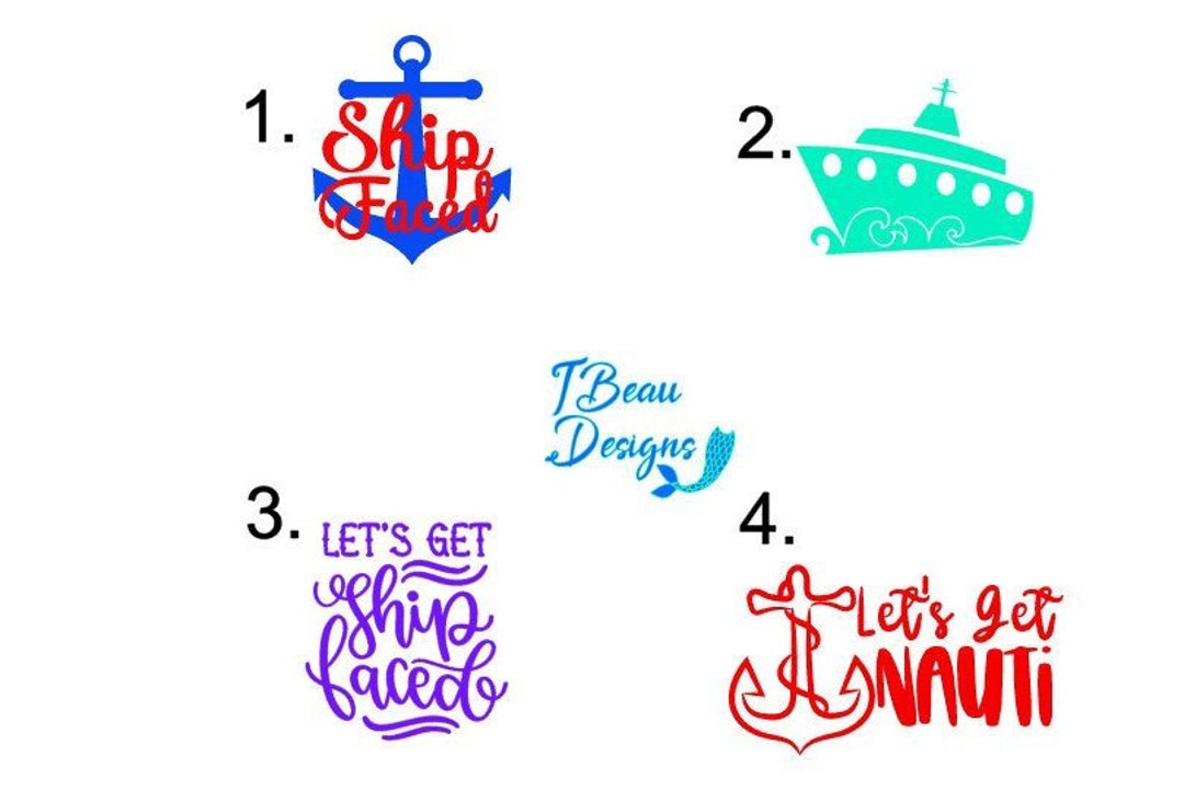 Cruise Decal, Cruise Tumbler Decal, Cruise Decal Sticker, Vacation ...