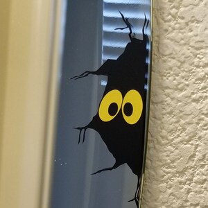 Halloween Decals, Spooky Decals, Scary Window Decals, Creepy Cracks ...
