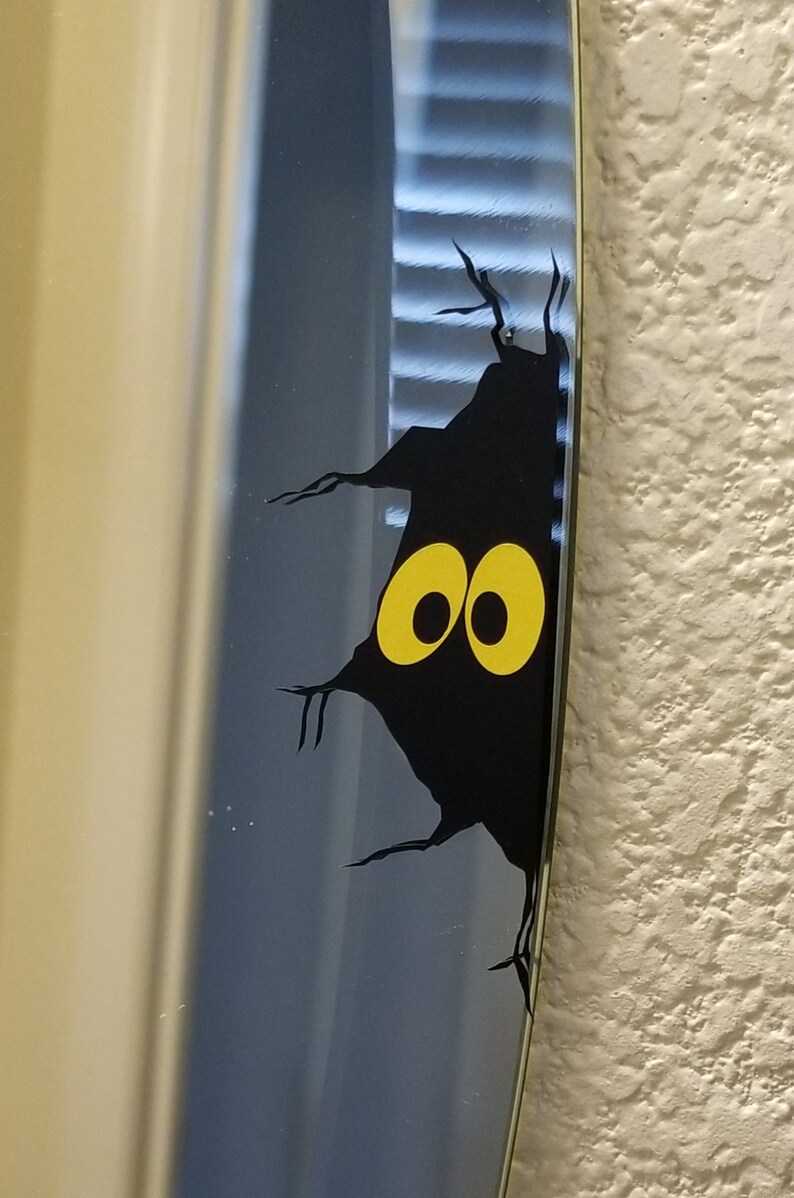 Halloween Decals Spooky Decals Scary Window Decals Creepy - Etsy