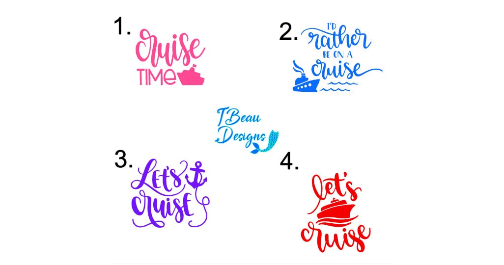 Cruise Decal Cruise Tumbler Decal Cruise Decal Sticker - Etsy