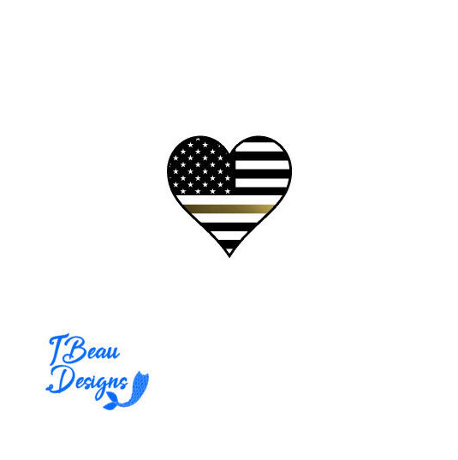 Thin Gold Line Decal 911 Dispatcher Car Decal Dispatch & - Etsy