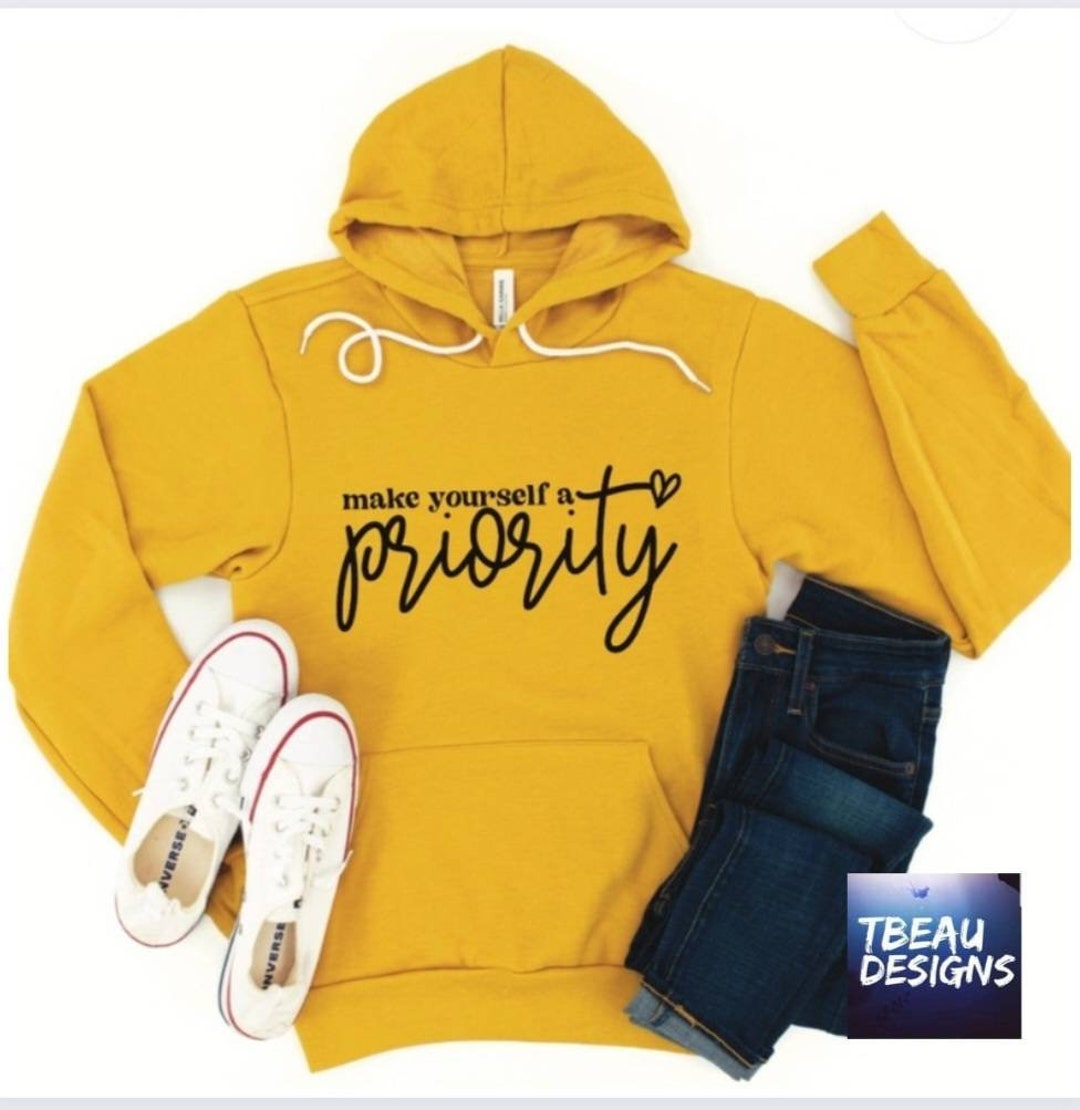 Make Yourself A Priority | Mindset is Everything Shirt | Motivational ...