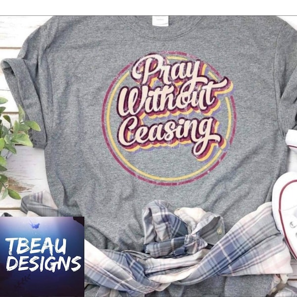 Pray Without Ceasing - Etsy UK