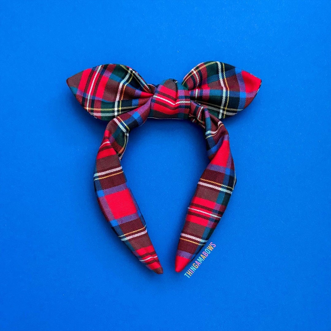 Disney VIP Tour Guide Headband Disney Plaid Cast Member Costume ...