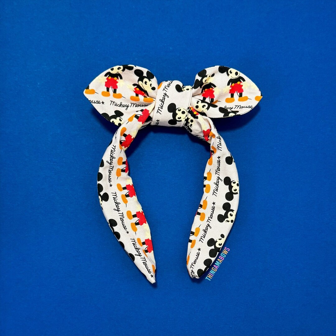 Tokyo Disney Resort Mickey Knot Bow Headband | Tokyo Disneyland Top ...