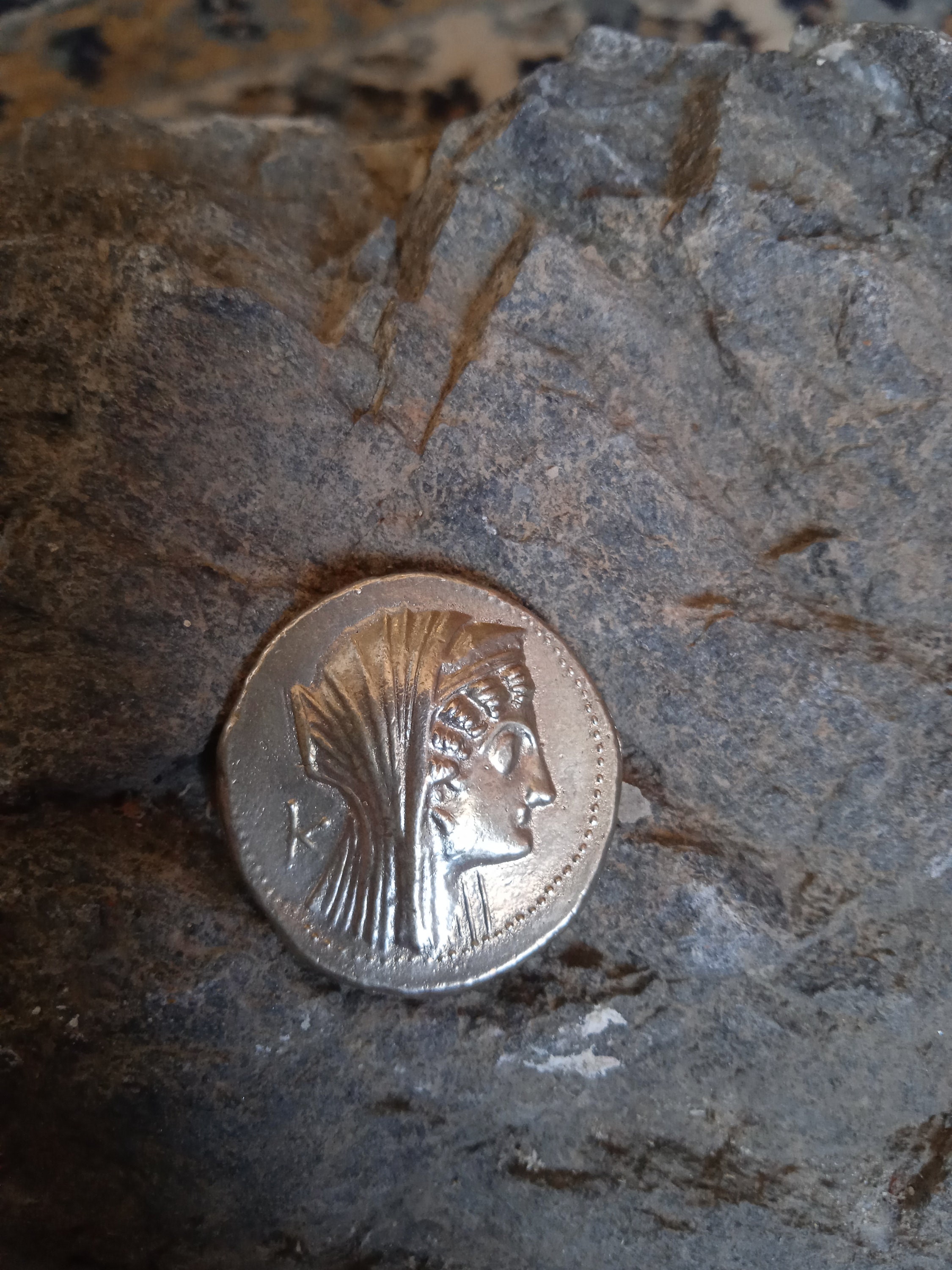 Greek Coins Silver, Handmade Coins Silver, Silver 925, Gift, Arsinoe ...