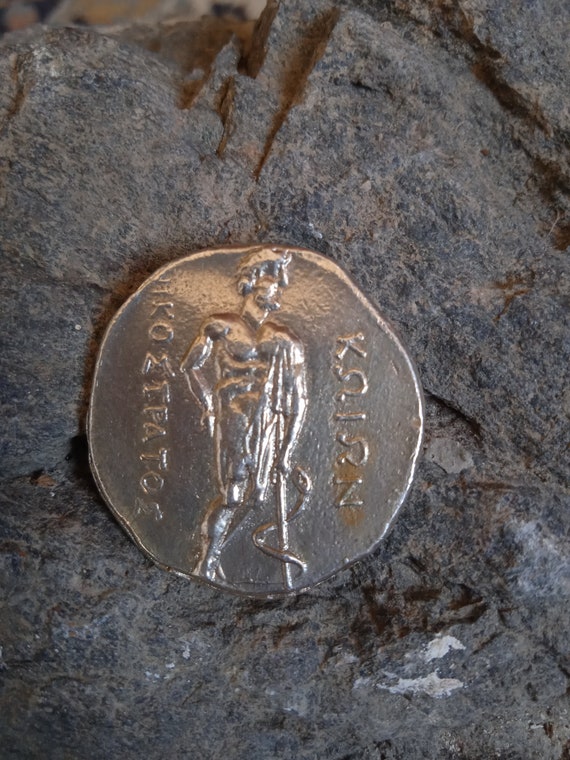 Coin Ancient Kos Caria Rare Coin Silver Coin Replica Head - Etsy