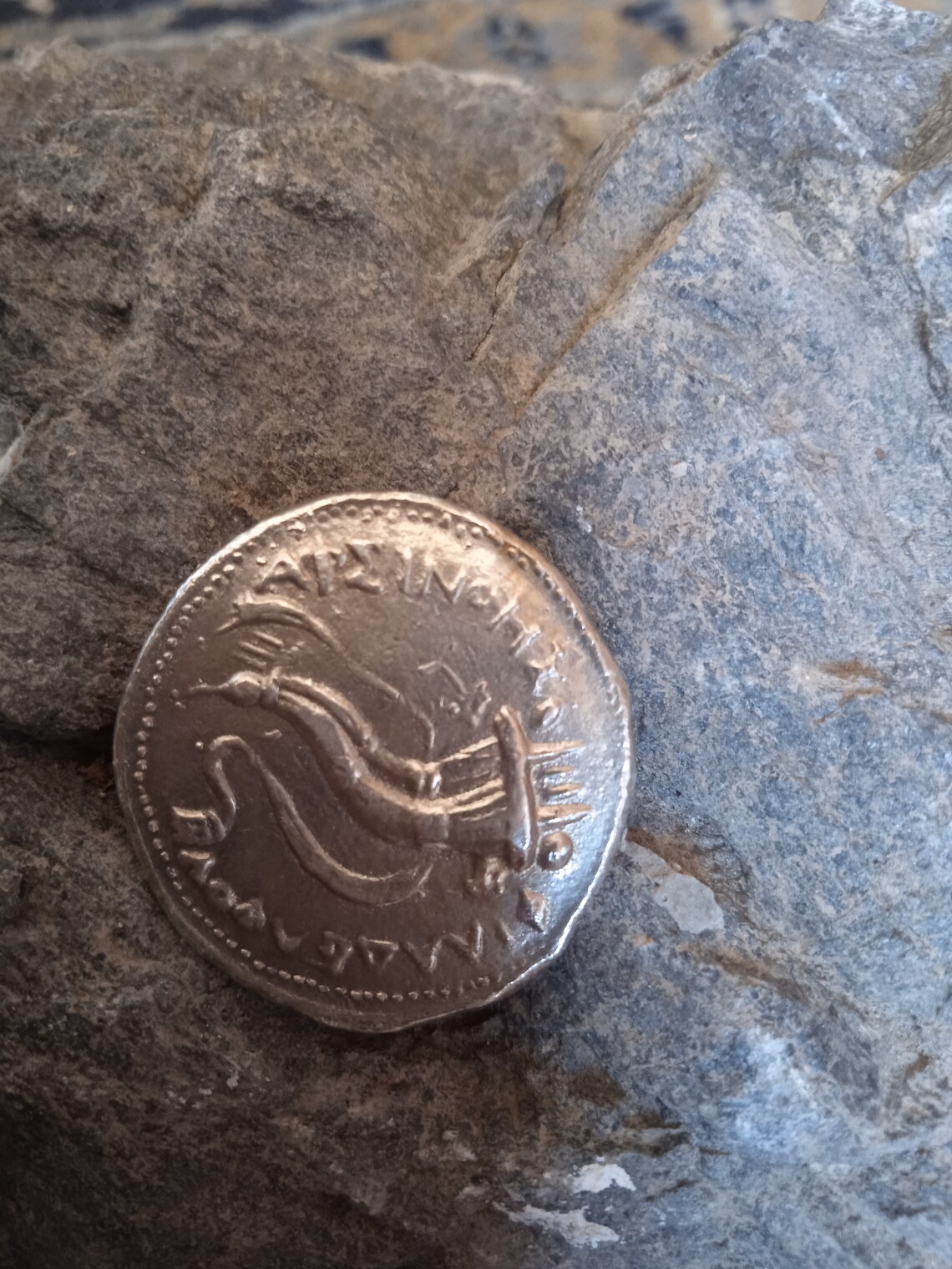 Greek Coins Silver, Handmade Coins Silver, Silver 925, Gift, Arsinoe ...