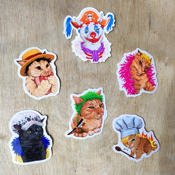 One Piece Vinyl Stickers - Etsy