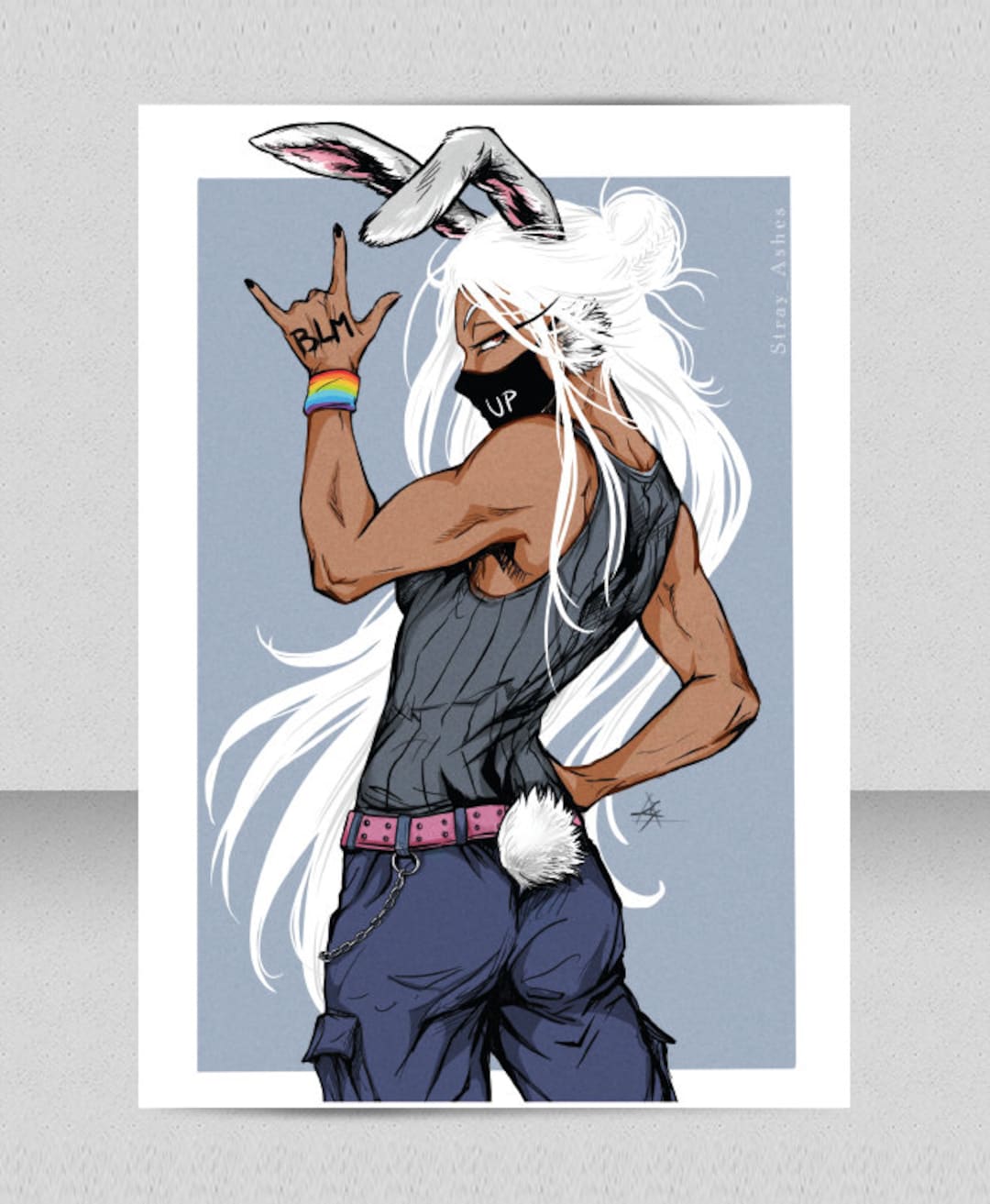 MIRUKO Rumi Usagiyama / BNHA // Anime & Manga Art Illustration Print - Etsy