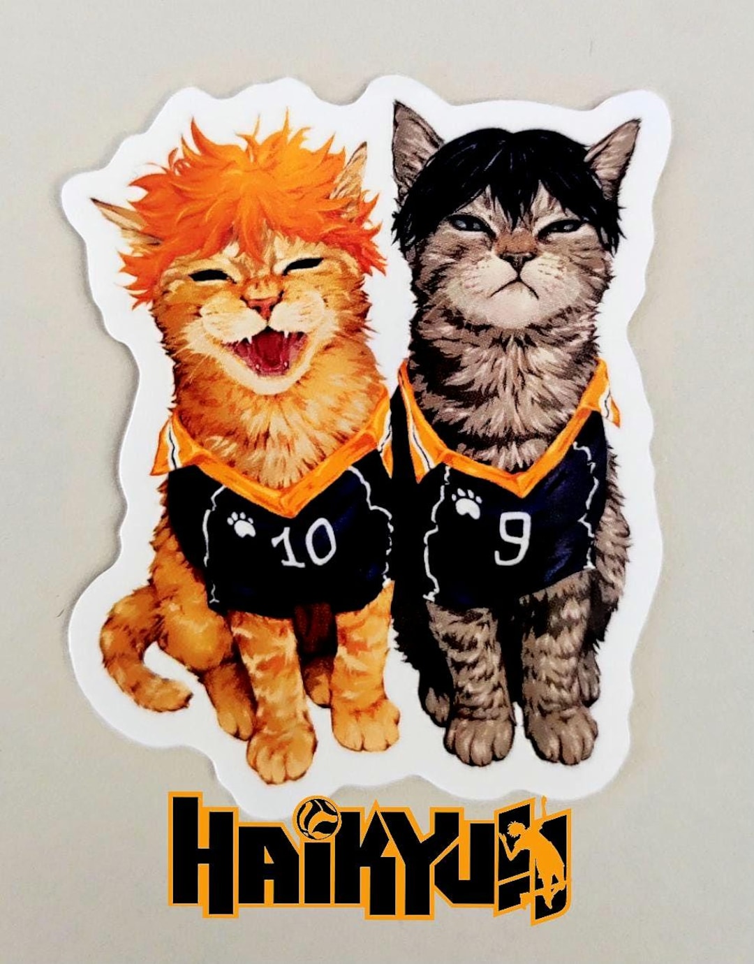 Haikyuu Hinata & Kageyama Cats - Etsy