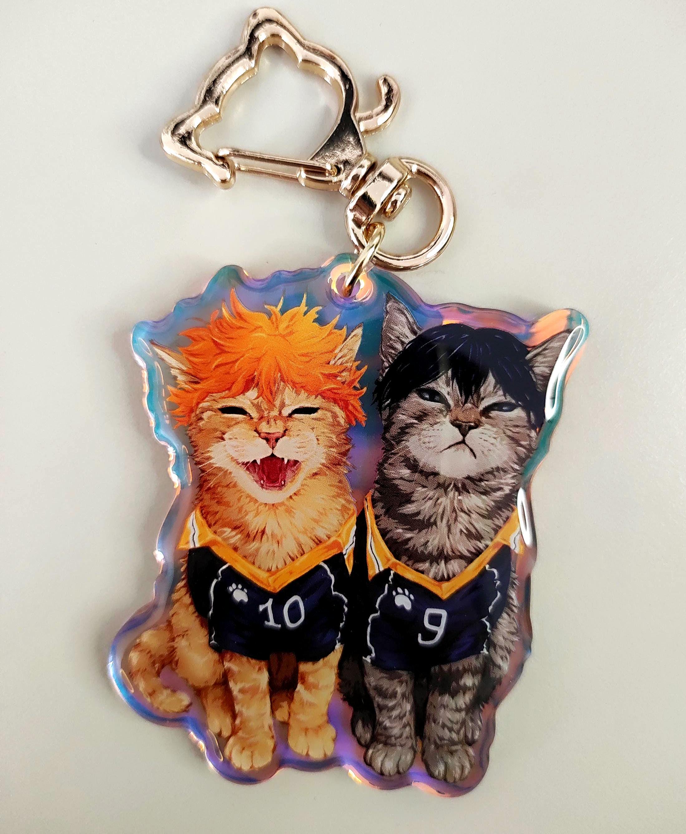 Haikyuu Hinata & Kageyama Cats - Etsy