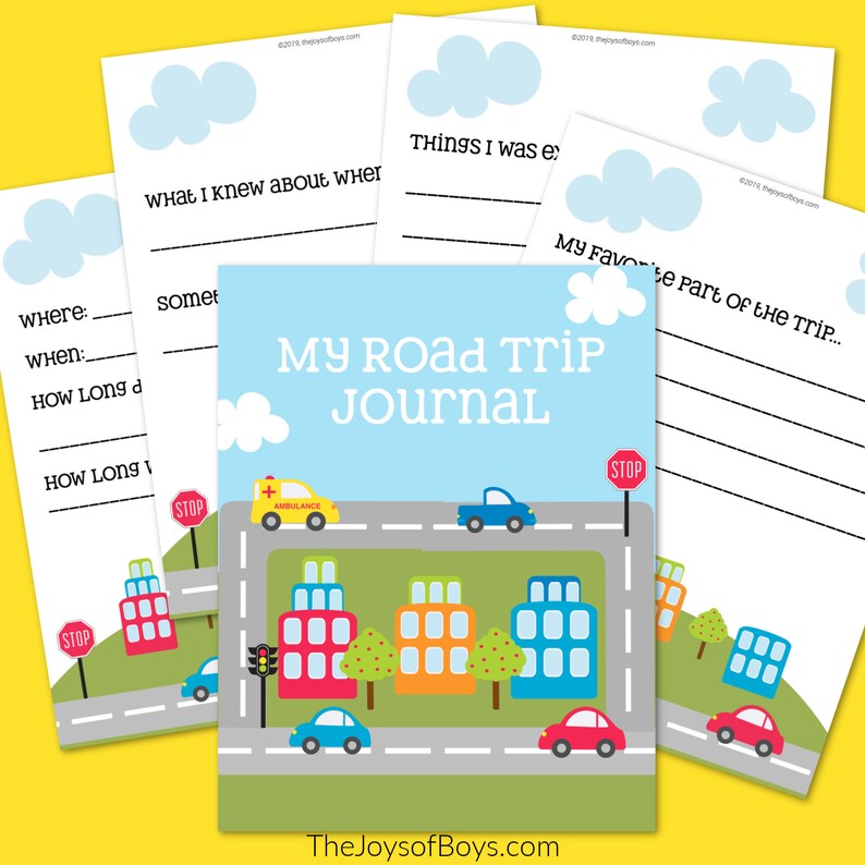 My Road Trip Journal - Etsy