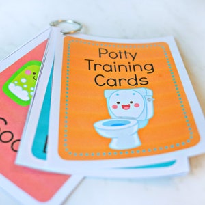 Potty Training Visual Schedule Cards - Etsy