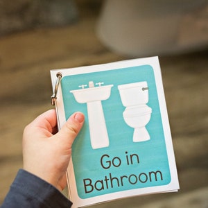 Potty Training Visual Schedule Cards - Etsy