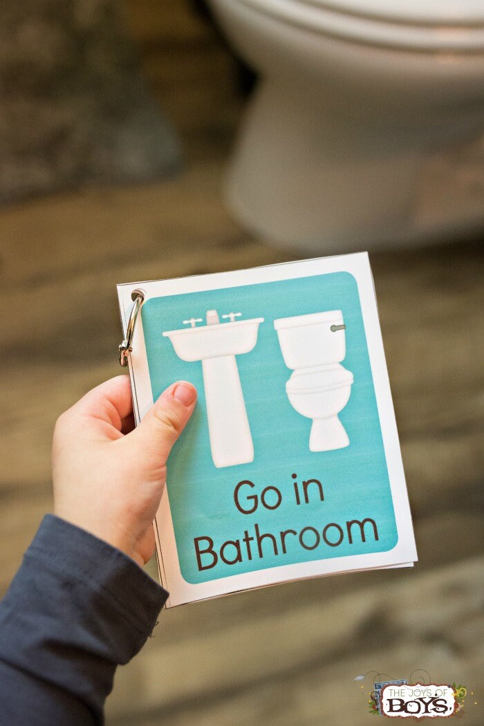 Potty Training Visual Schedule Cards | Etsy