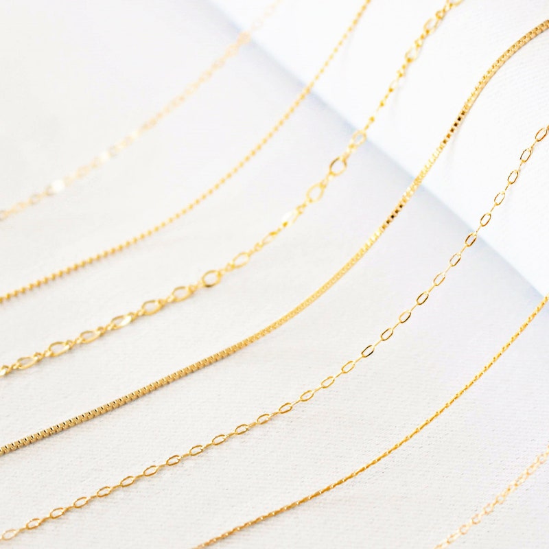 Gold Chain Necklace - Etsy