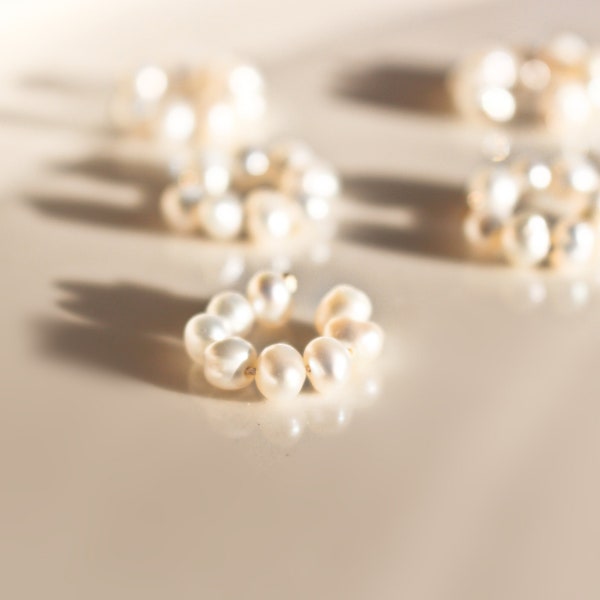 Pearl Ear Cuff - Etsy