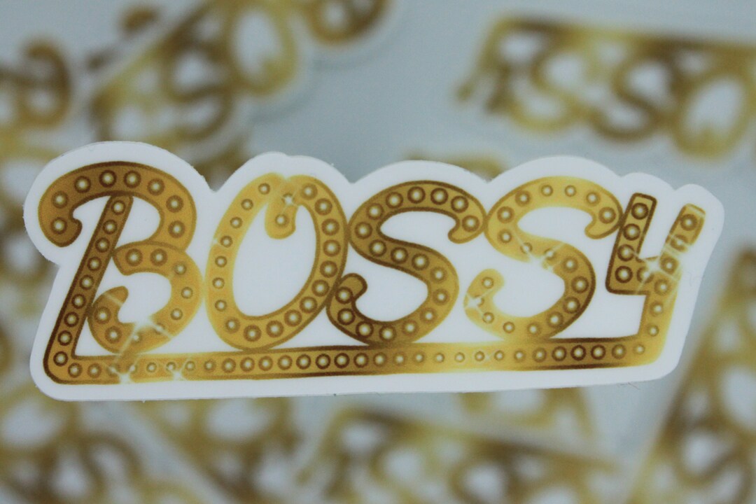 Bossy Sticker the Boys, Kimiko Knuckle Duster Decal, Self Defense ...