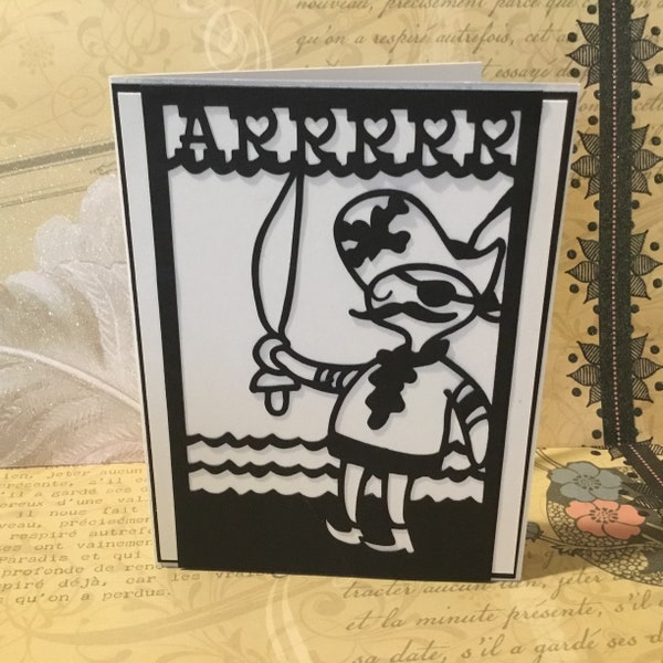 Pirate Card Congratulations - Etsy