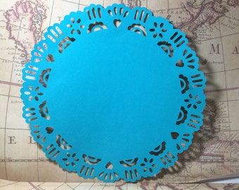 Oval PAPER DOILIES/COASTERS. Set of Six 6. A Beautiful - Etsy