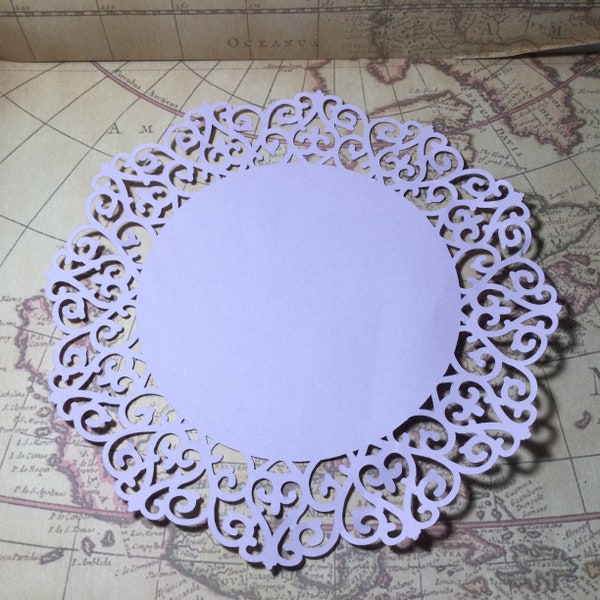 Red Paper Doilies - Etsy