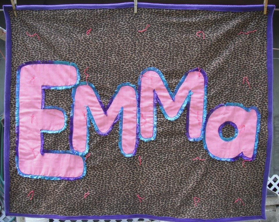 Custom Baby Name Quilt / Unique Gift / Baby Shower / One of a - Etsy