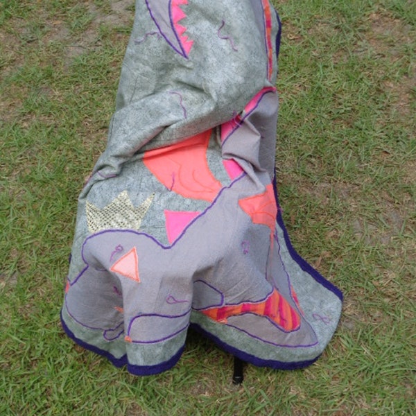 Sleeping Dragon Quilt Pattern - Etsy