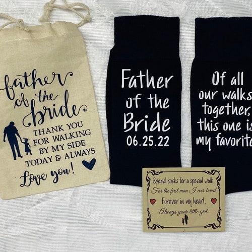 Personalized Father of the Bride Gift Idea Forever Your Little | Etsy