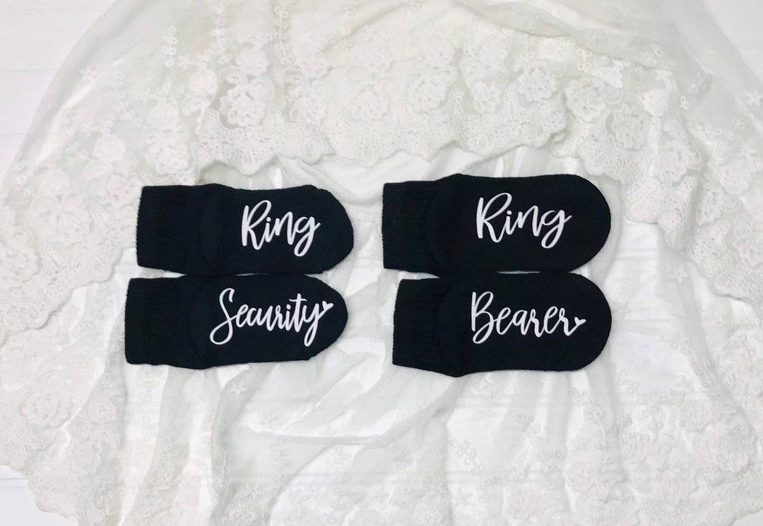 Socks for the Ring Bearer - Ring Security Socks - Gifts for Ring Bearer ...