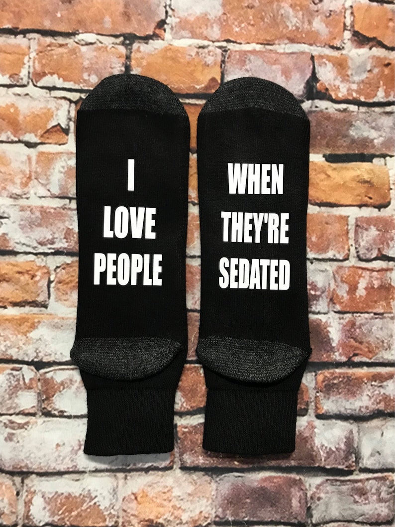 Nurse, Doctor, Graduation Gift, I Love People When Theyre Sedated, NP ...