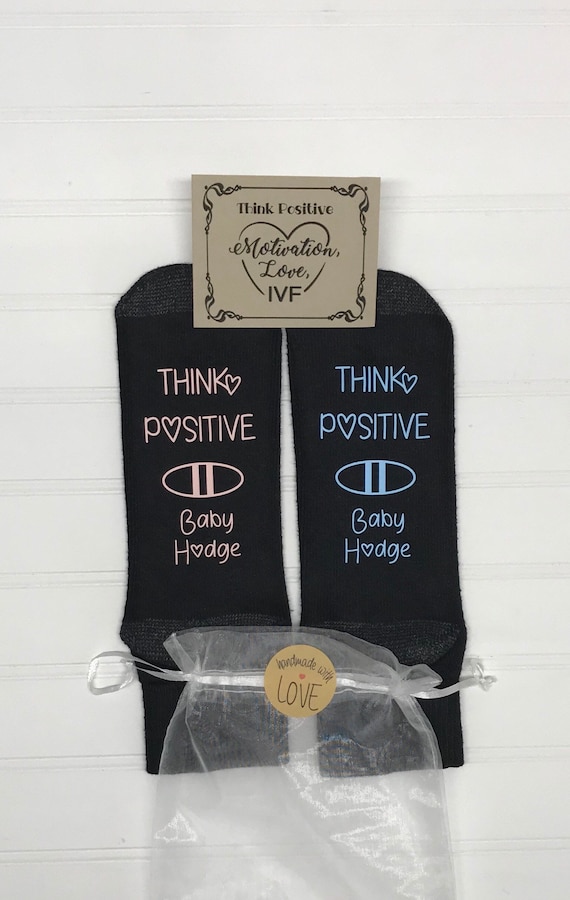 Personalized Fertility Socks IVF Gift Bag Free LABEL Gift | Etsy