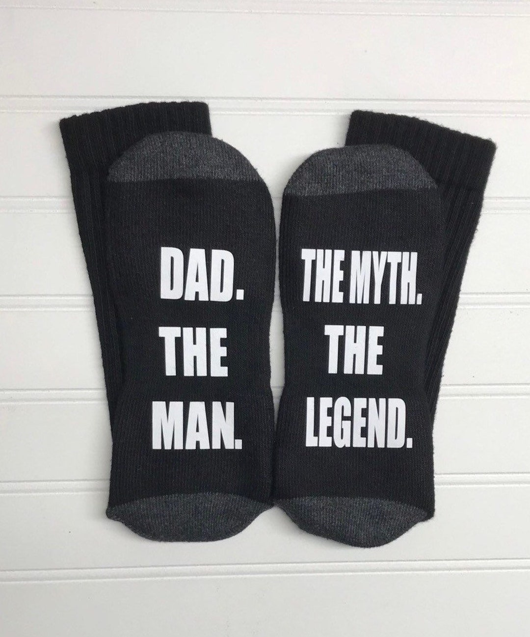 SALE, for Grandpa, Best Dad, Daddy Socks, Dad Gift, the Man, the Myth ...