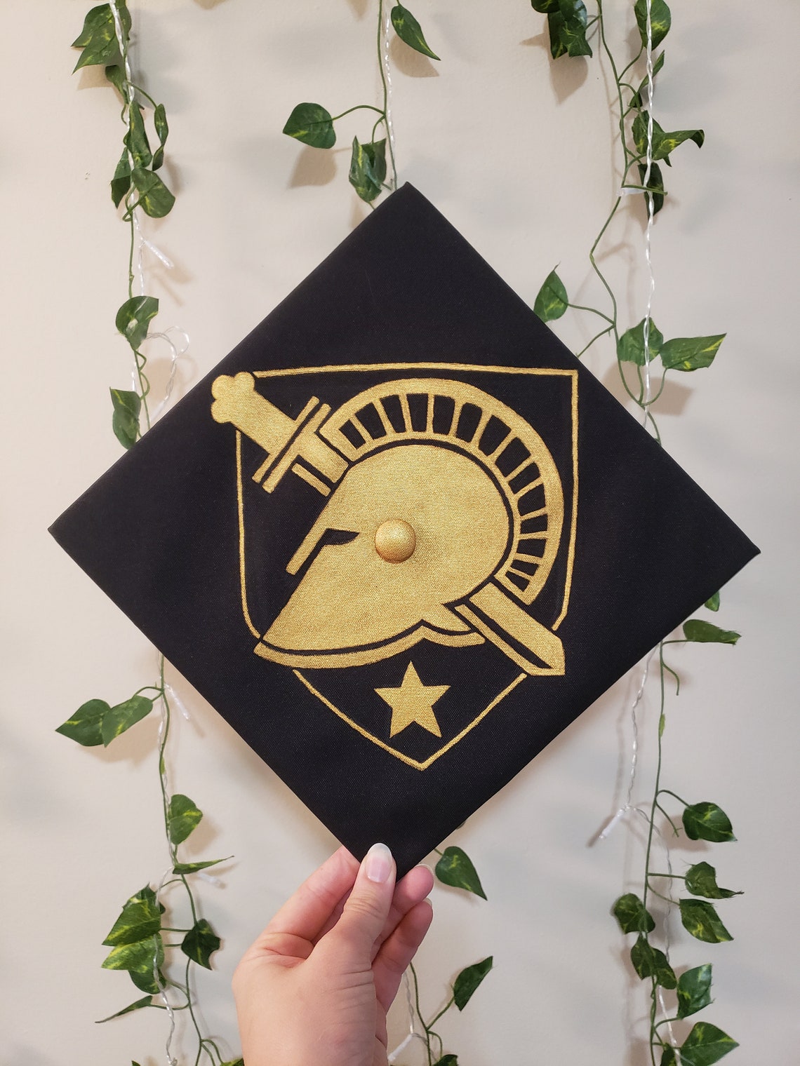 Custom Hand-painted Graduation Cap Simple or Complex - Etsy