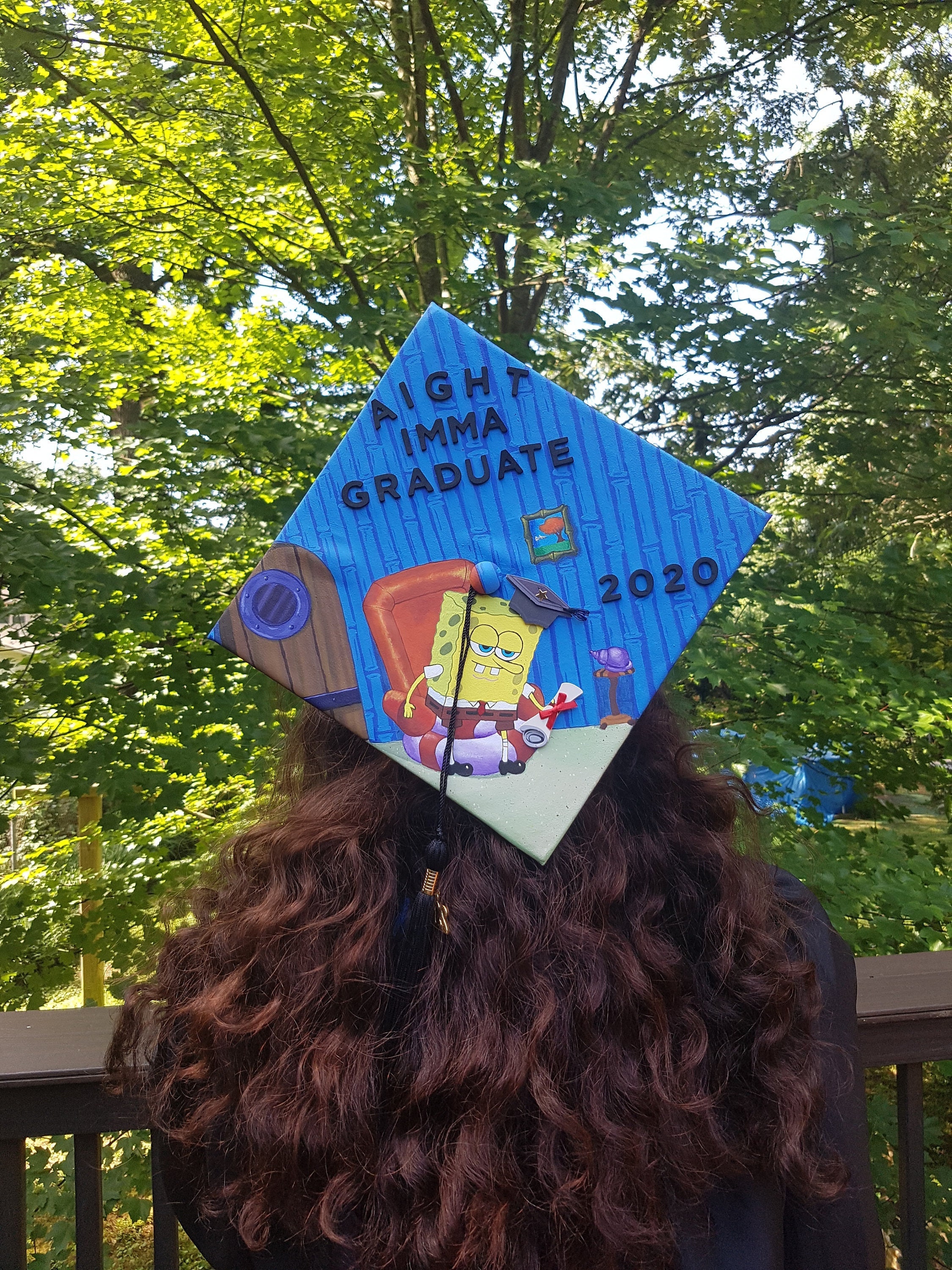 Custom Hand-painted Graduation Cap - Etsy