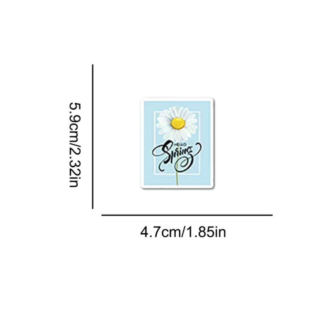 Daisy Sticker Pack Flower Stickers Vinyl Stickers Decals - Etsy