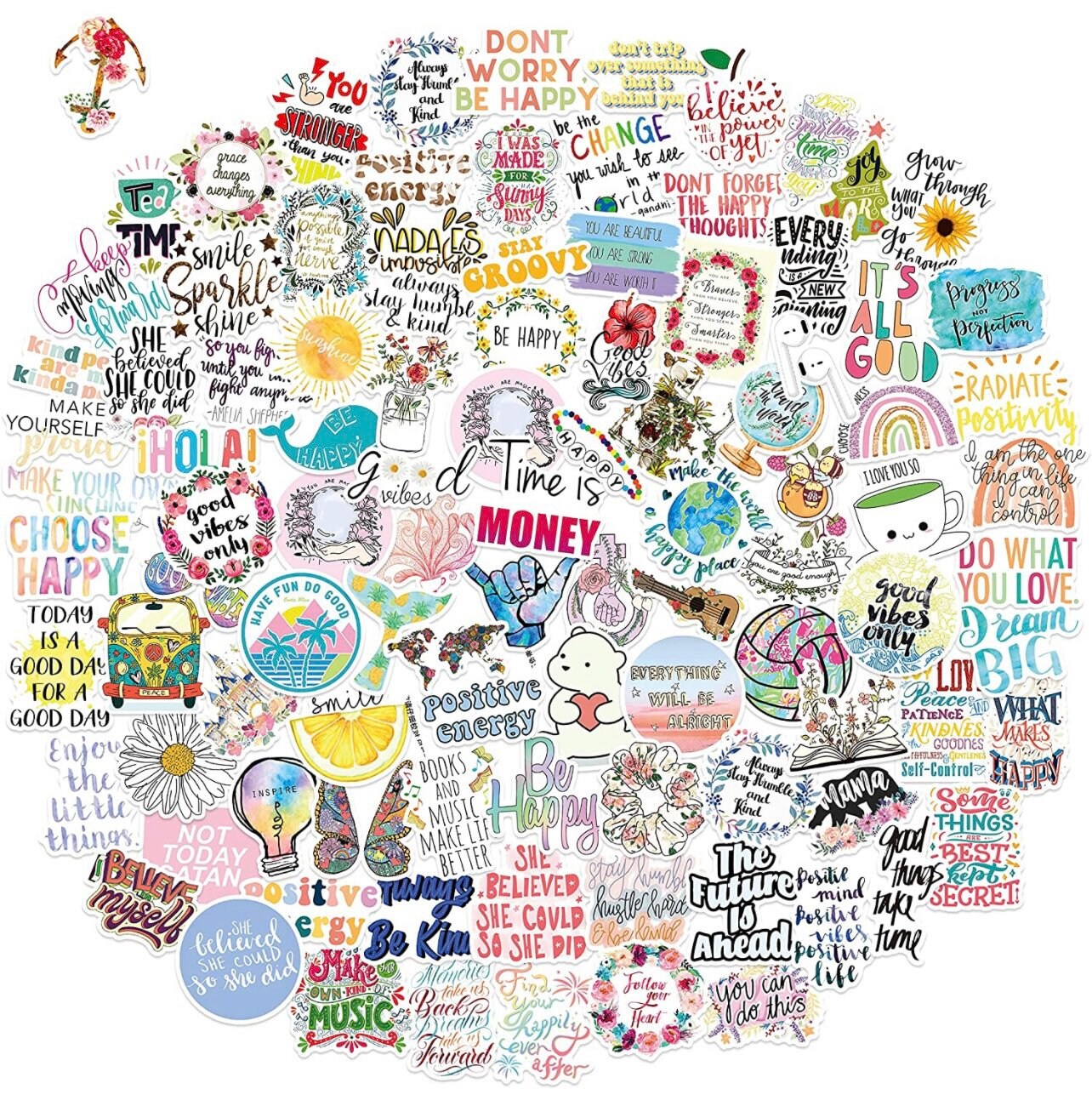 Sticker Pack Stickers for Water Bottles Aesthetic Vinyl | Etsy