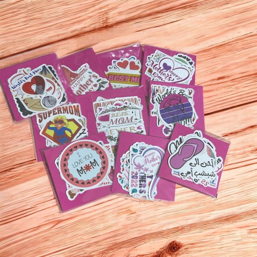 Mom Stickers, Vinyl Stickers, Decal, Worlds Best Mom Theme Stickers ...